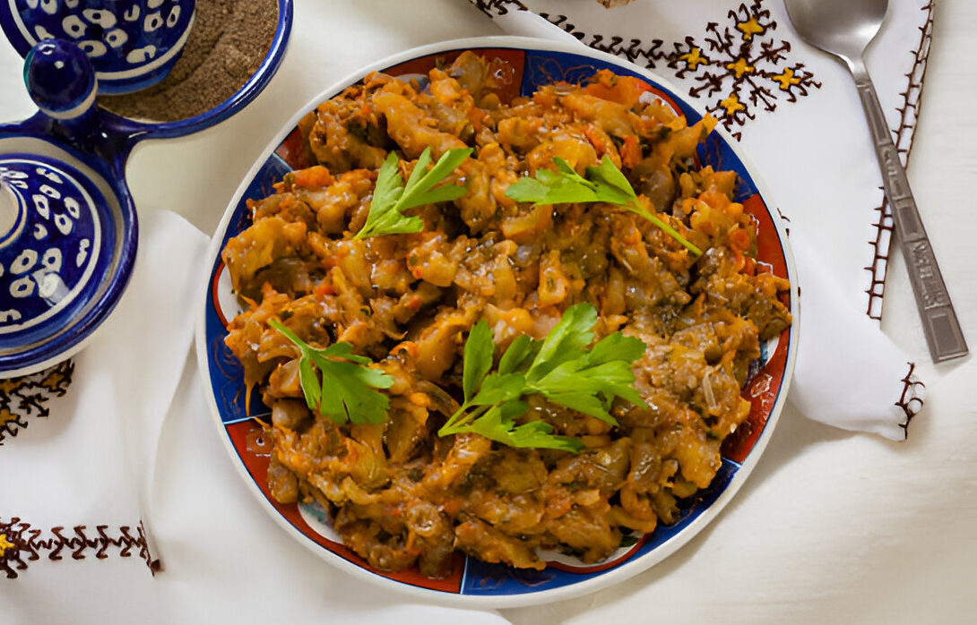 Zaalouk: Authentic Moroccan Eggplant Dip Recipe - Morocco Travel Guide
